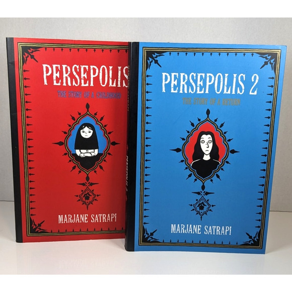 Other | Complete Set Persepolis Graphic Novel Books Series By Marjane Satrapi Pb | Poshmark